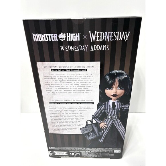 monster high | Toys | Monster High Doll Wednesday Addams Doll Adam ...